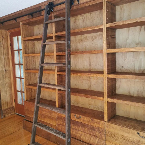 Living Room Gallery - Stacie's Home Office Library / Bookcase – Inde ...